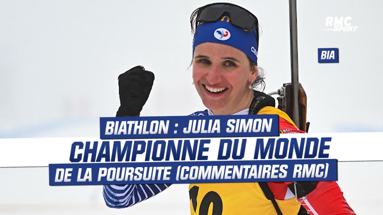 Mondiaux de biathlon: Simon championne du monde de la poursuite (avec ...