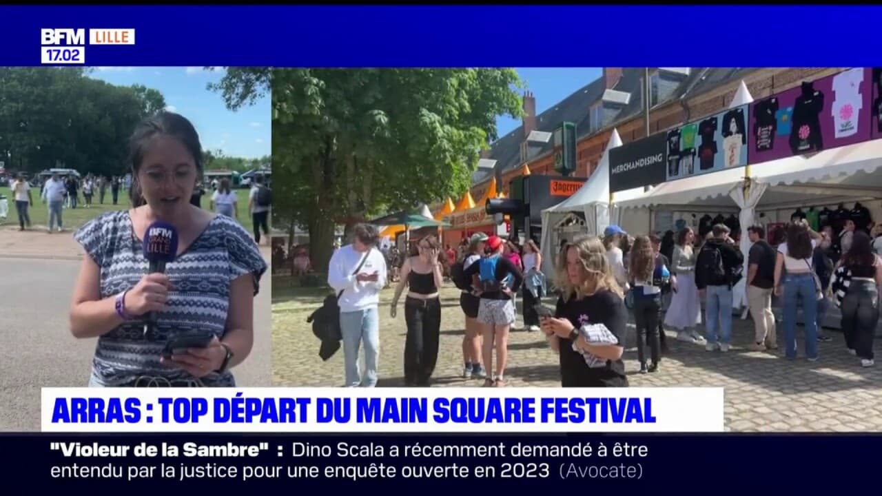 Arras: top départ pour le Main Square Festival