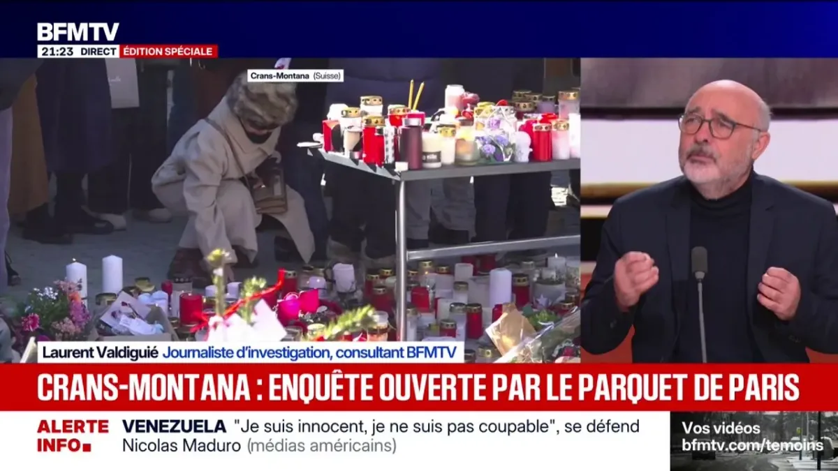 Incendie en Suisse: le parquet de Paris ouvre une enquête sur les ...