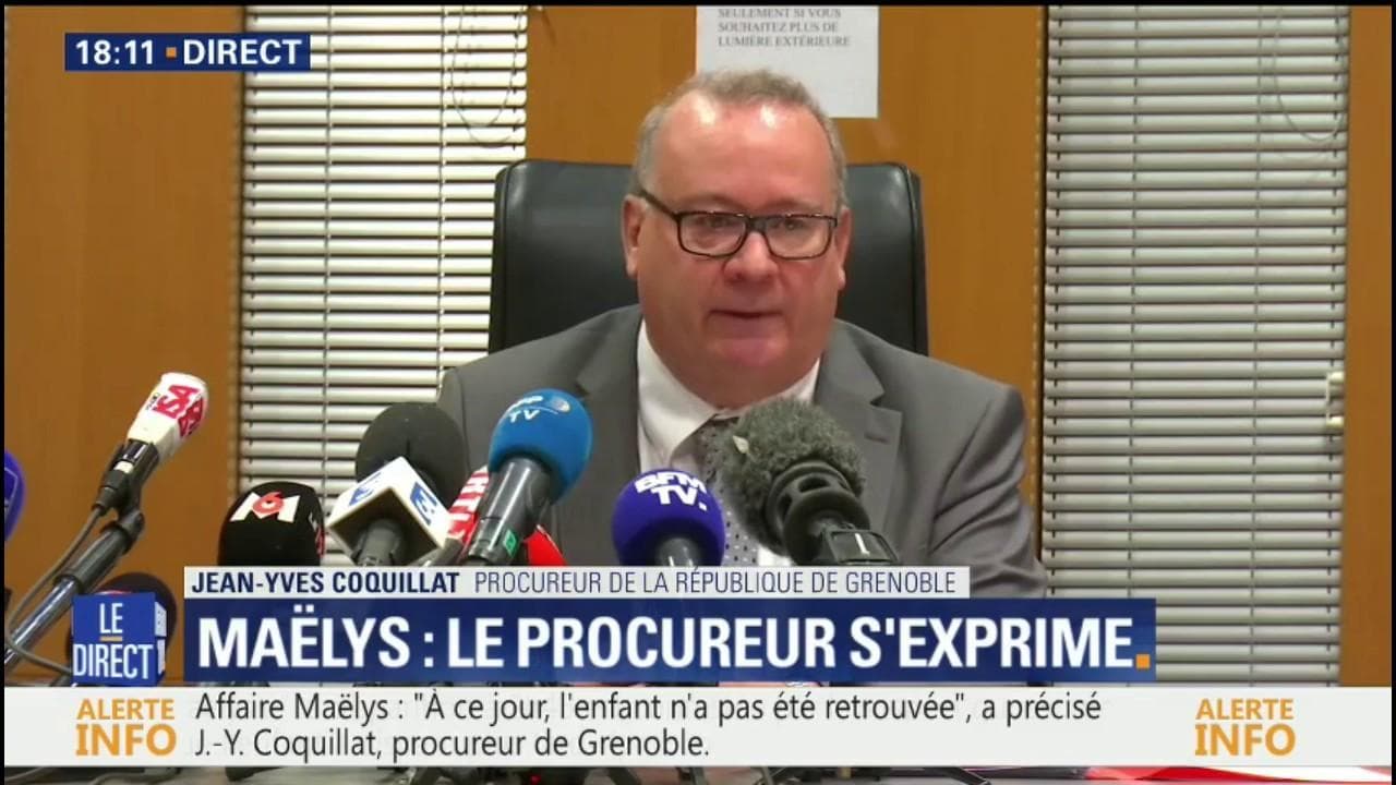 Affaire Maëlys - "A ce jour, l’enfant n’a pas été retrouvée"