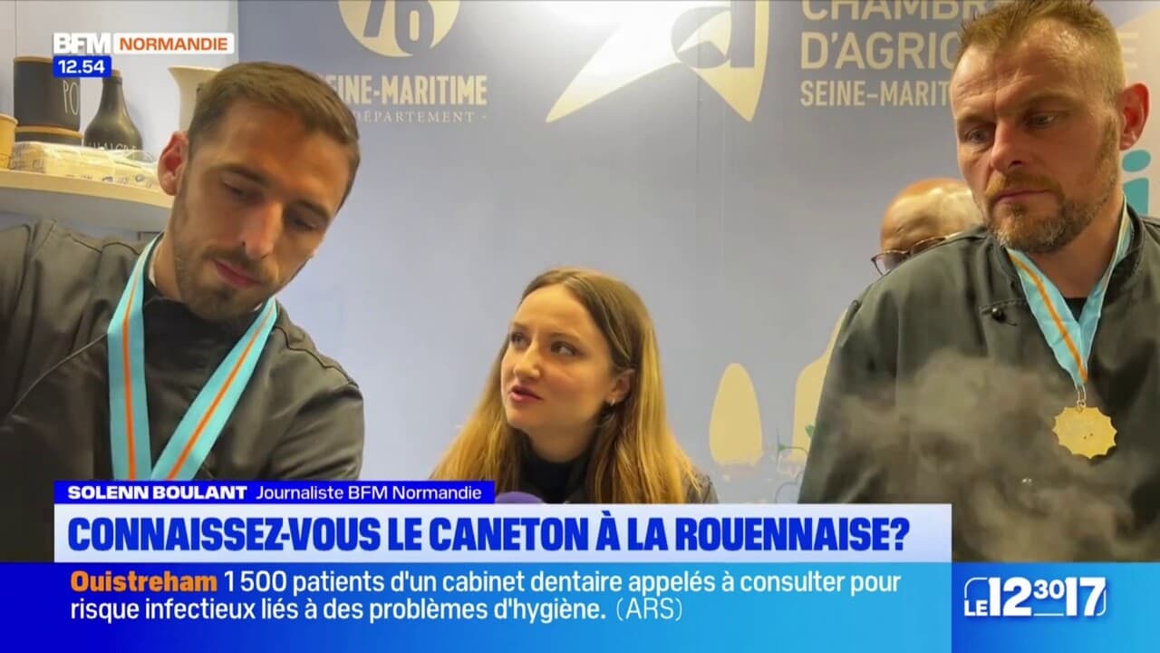 Salon de l'Agriculture: comment se prépare le Caneton à la rouennaise?