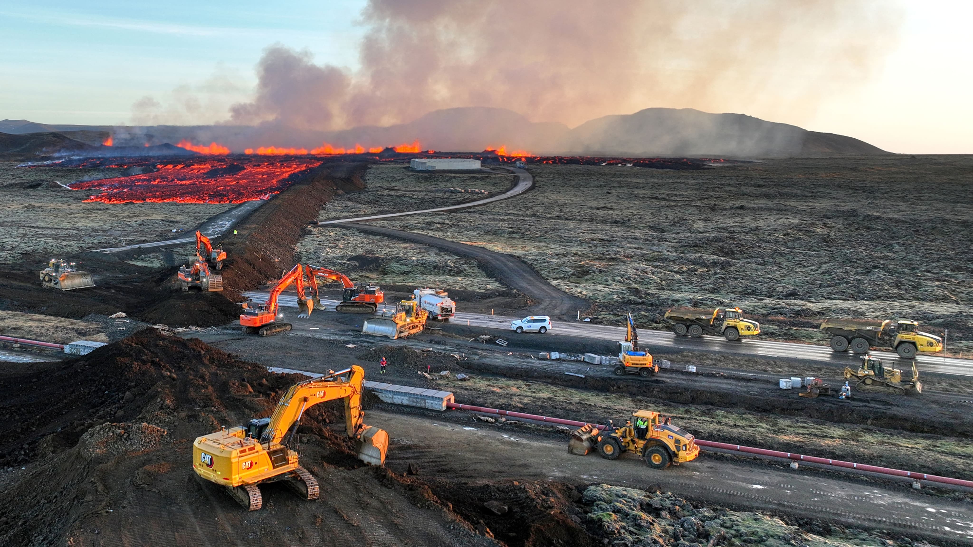 Trois éruptions en deux mois: l'Islande entre-t-elle dans une nouvelle ...