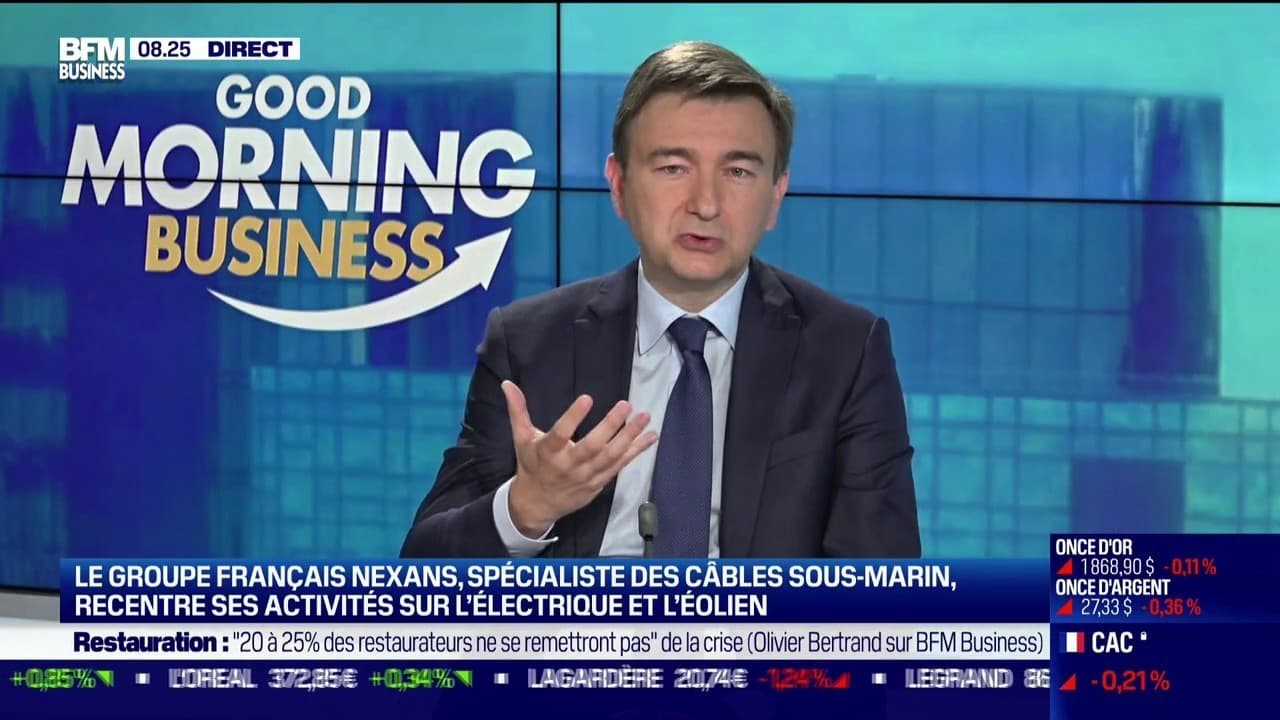 Le PDG de Nexans Christophe Guérin annonce un objectif de 2,5 milliards ...