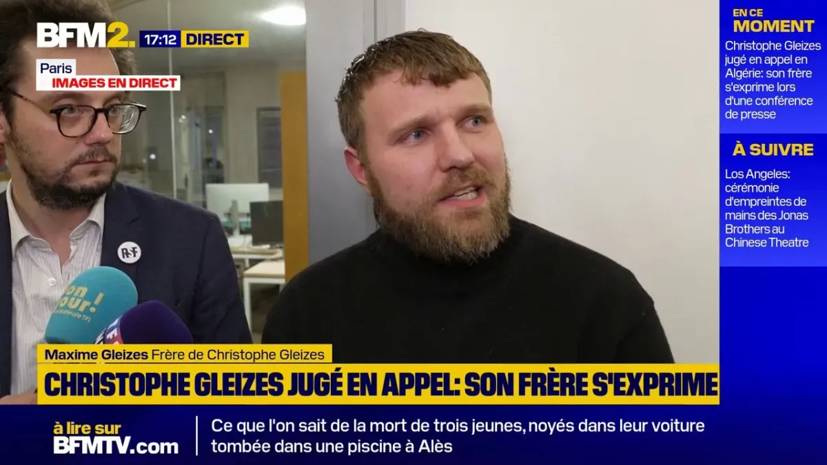 "Ça refroidit totalement l'espoir": le frère de Christophe Gleizes s ...
