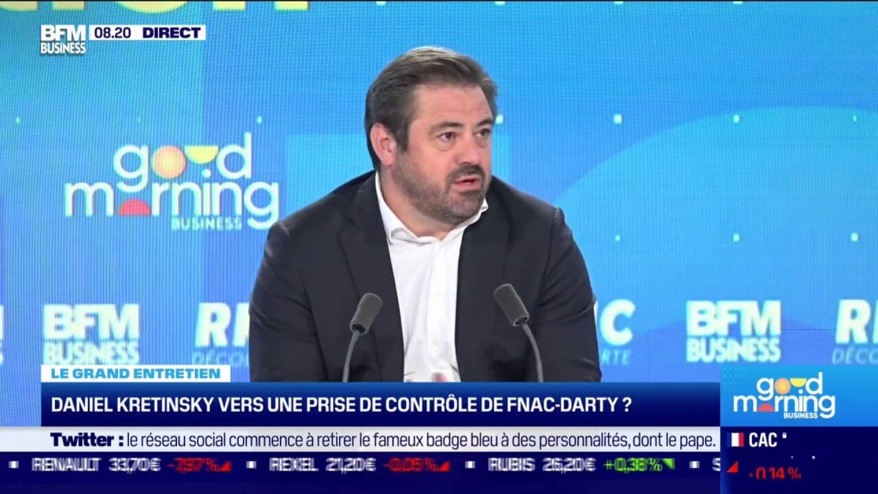 Daniel Kretinsky vers une prise de contrôle de Fnac-Darty