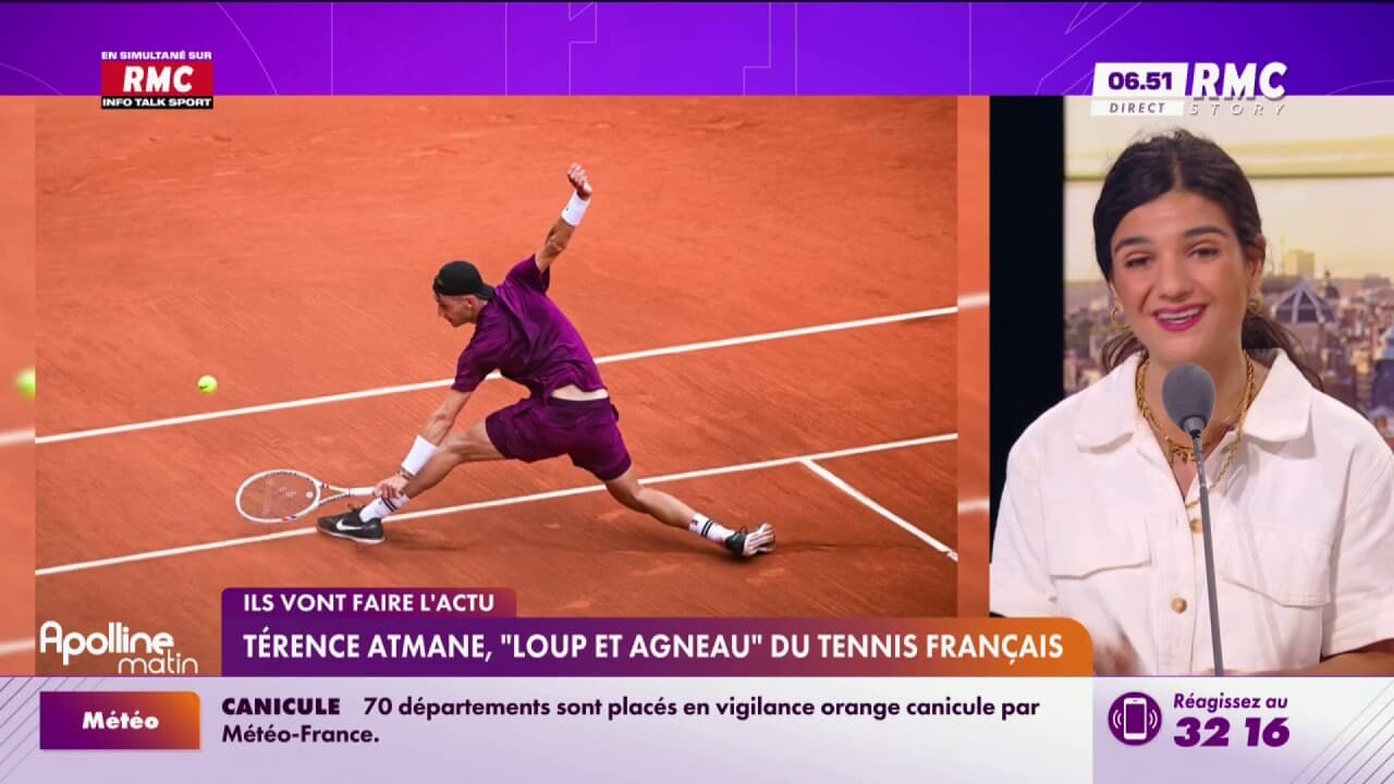 Térence Atmane…la révélation française du tennis à Cincinnati