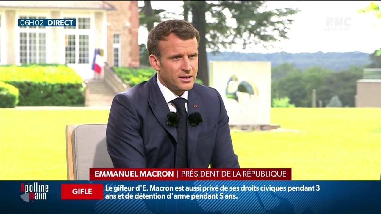 Emmanuel Macron giflé : « Ce n'est pas grave de recevoir une gifle ...
