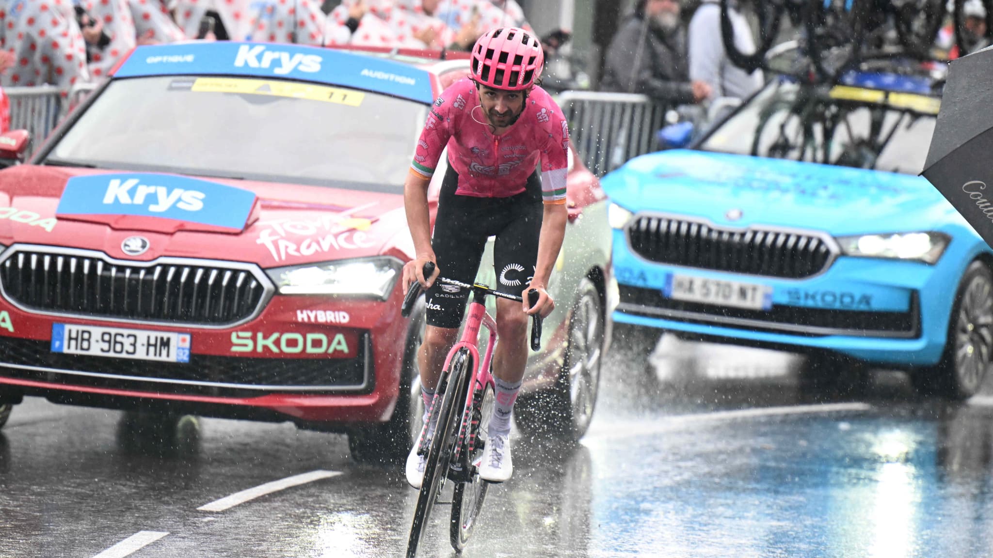 Tour de France: la voiture des commissaires de course... sanctionnée ...