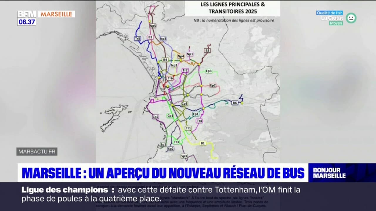 Marseille: à quoi pourraient ressembler les futures lignes de bus ...