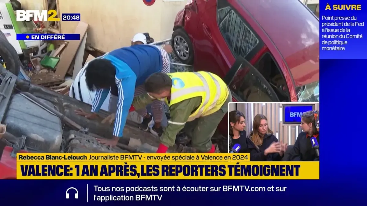 Inondations à Valence en 2024: des reporters de BFMTV racontent leur ...