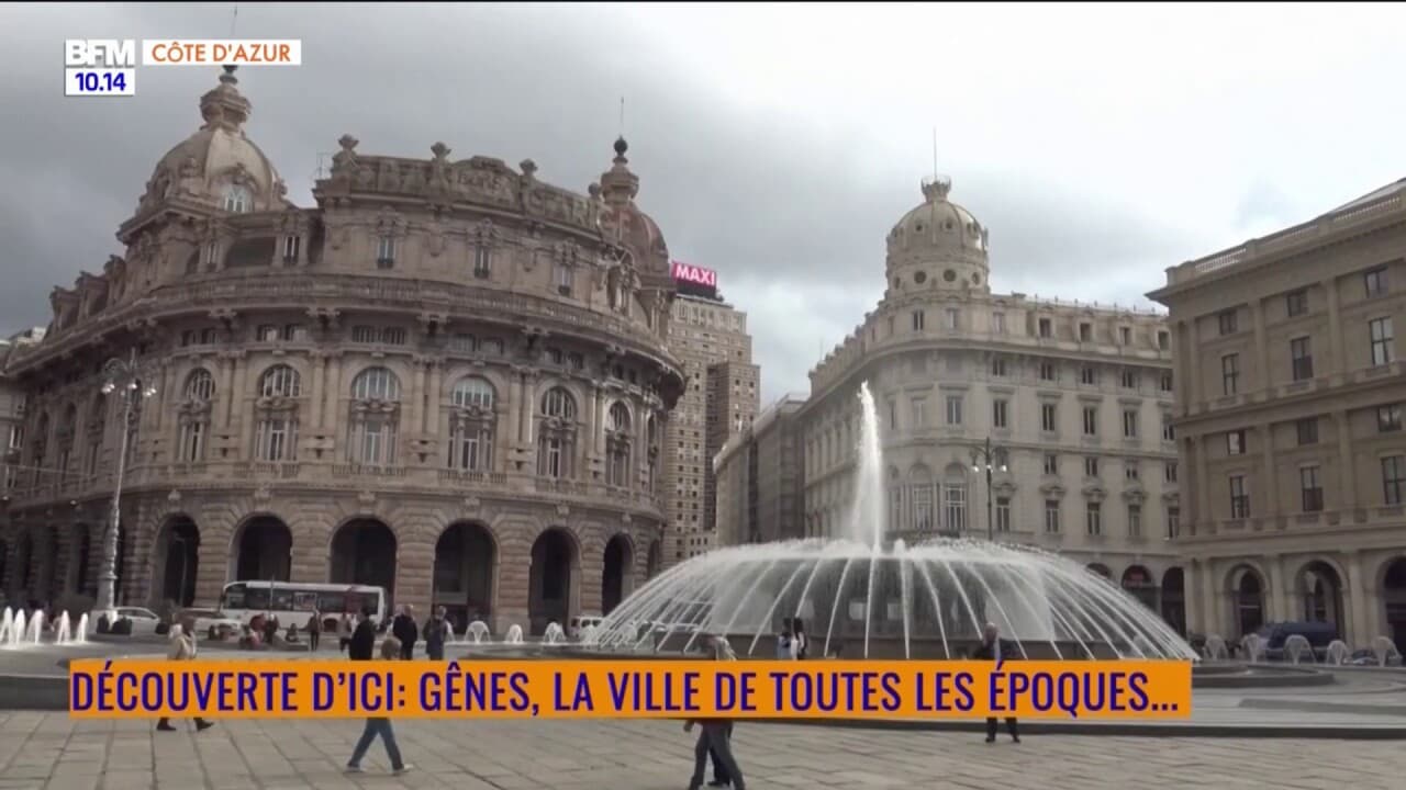 Découverte d'ici : Gênes, la ville de toutes les époques...