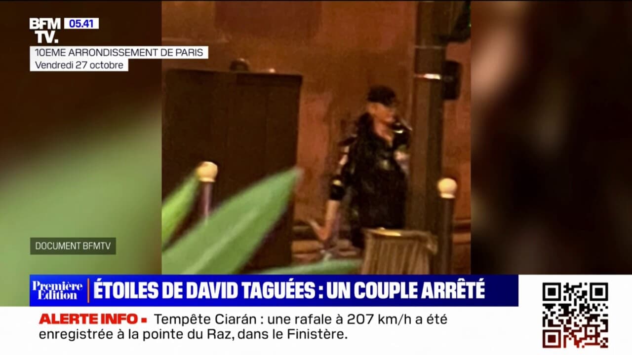 Étoiles de David taguées: le riverain qui a permis l'interpellation d ...