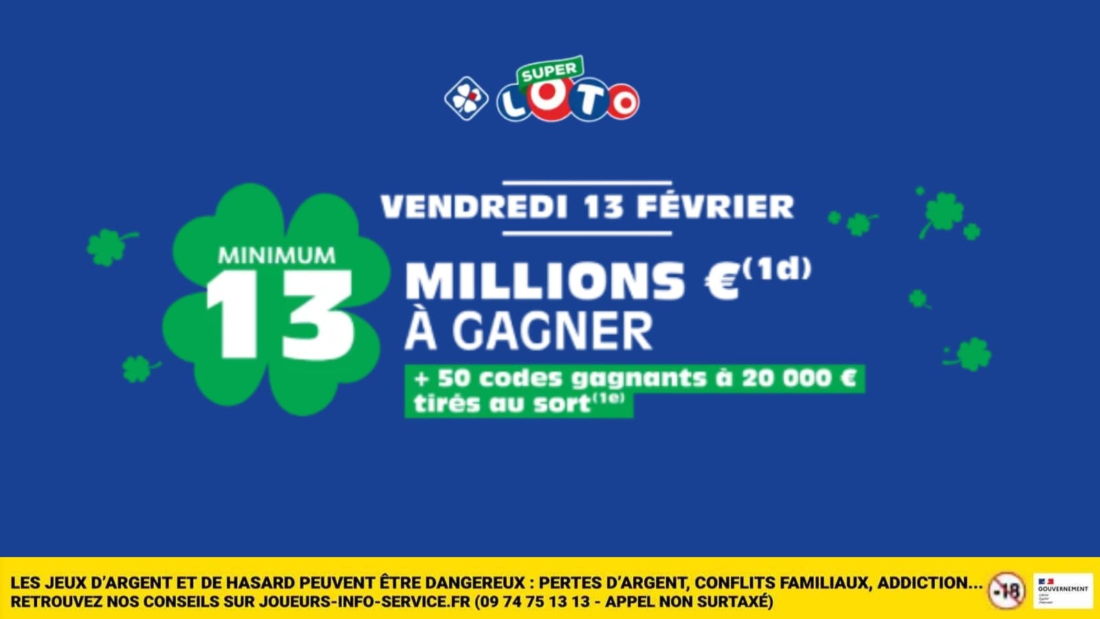 Super Loto : ne ratez pas la cagnotte exceptionnelle mise en jeu par la ...