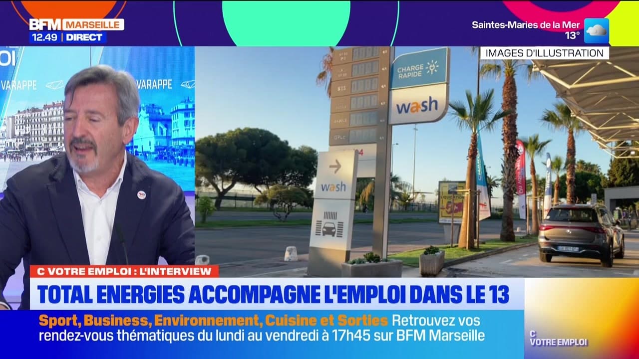 C votre emploi du mercredi 19 février 2025 - Total Energies accompagne l'emploi dans le 13