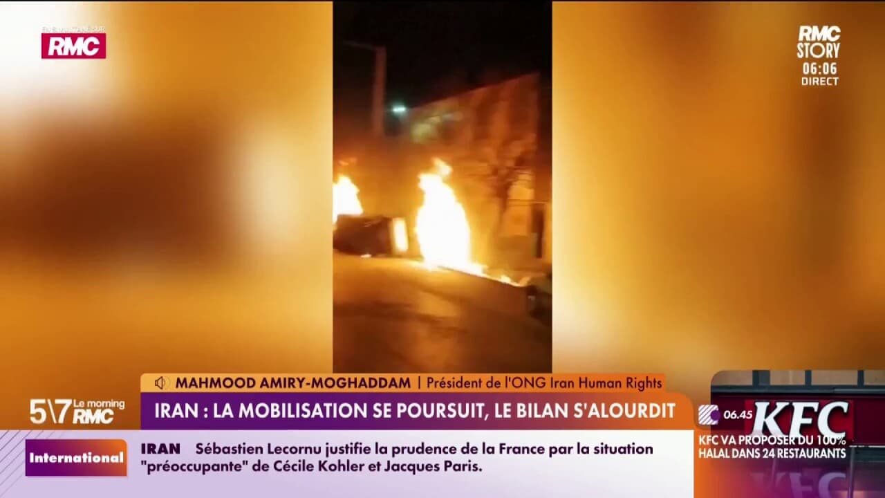 Iran : la mobilisation se poursuit, le bilan s'alourdit