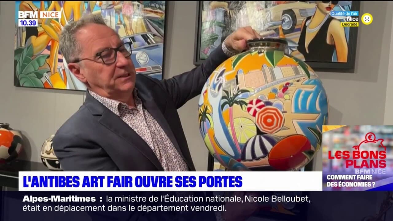 Lancement de la 52e édition de l'Antibes Art Fair
