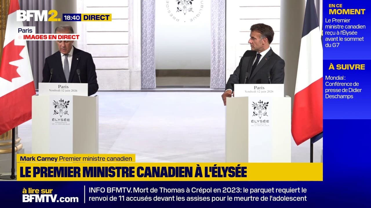 Le premier ministre canadien Mark Carney salue "le leadership" d ...