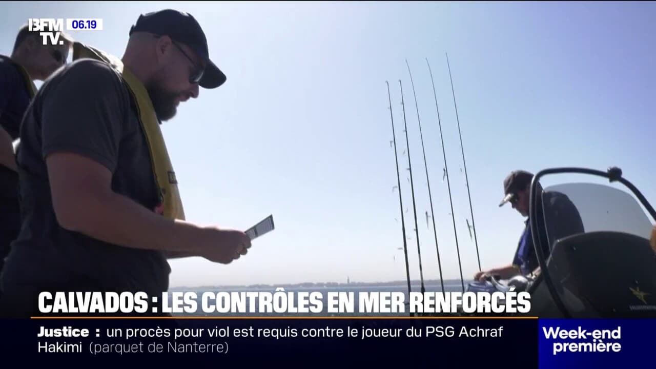 Calvados: les contrôles en mer se sont renforcés notamment pour de la ...