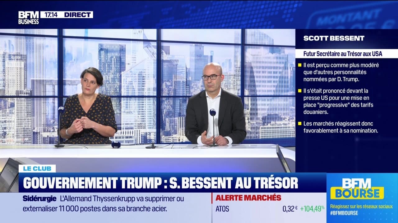 Le Club : Gouvernement Trump, Scott Bessent au Trésor - 25/11