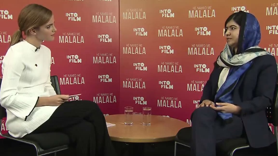 Emma Watson, honorée et émue, de sa rencontre avec Malala Yousafzai Emma Watson, honorée et émue, de sa rencontre avec Malala Yousafzai