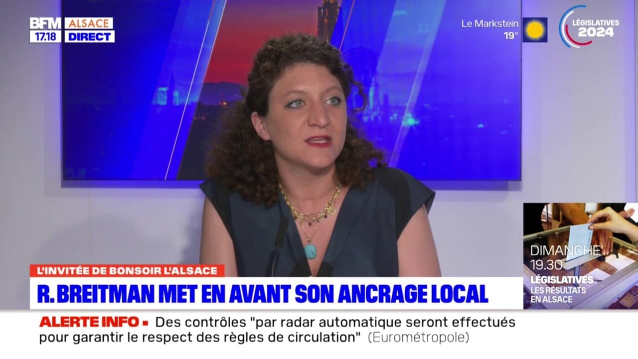 Bas-Rhin: Rebecca Breitman, candidate (Ensemble) de la 2e ...