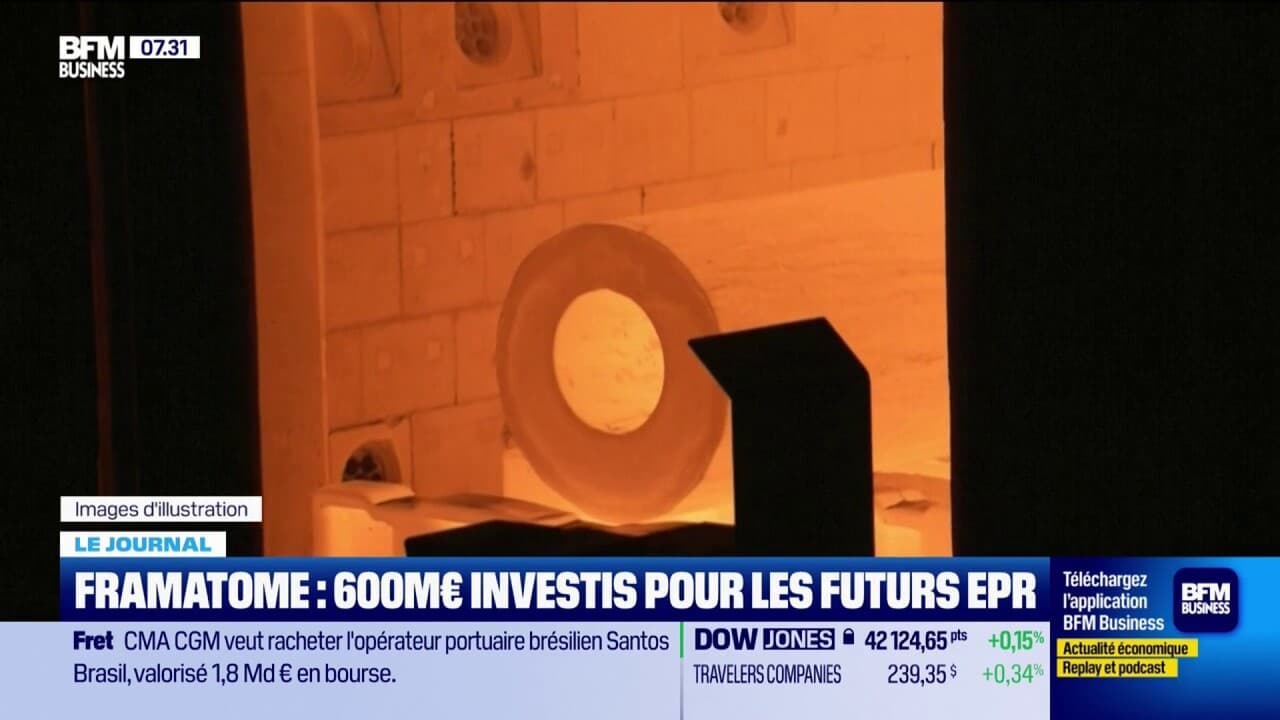 Framatome : 600 millions d'euros investis pour les futurs EPR