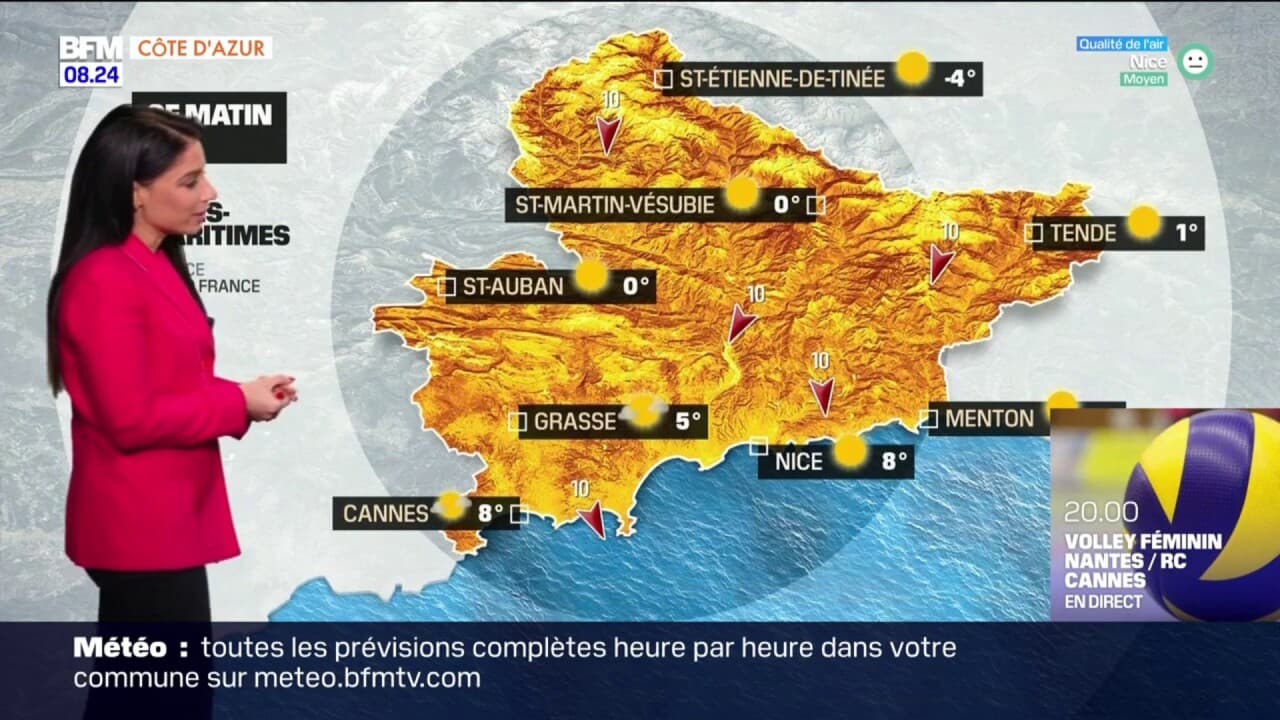 Météo Côte d'Azur: des belles éclaircies sont à prévoir ce samedi avec ...