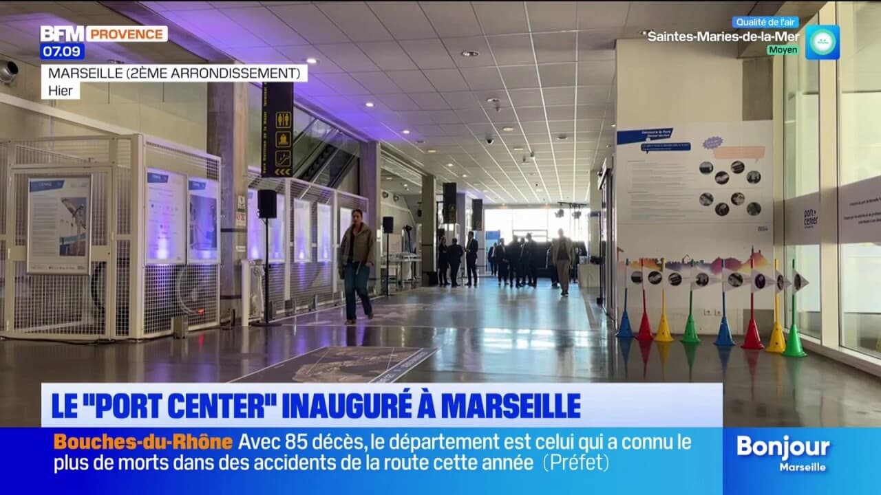 Marseille: le "port center" inauguré à la Major