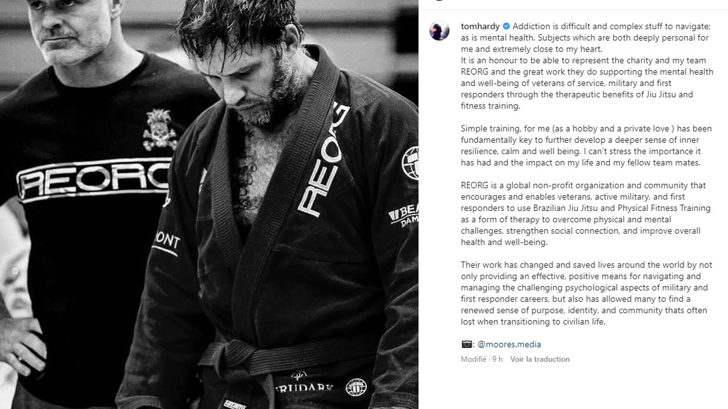 Tom Hardy fait une apparition surprise à une compétition de jiu-jitsu ...