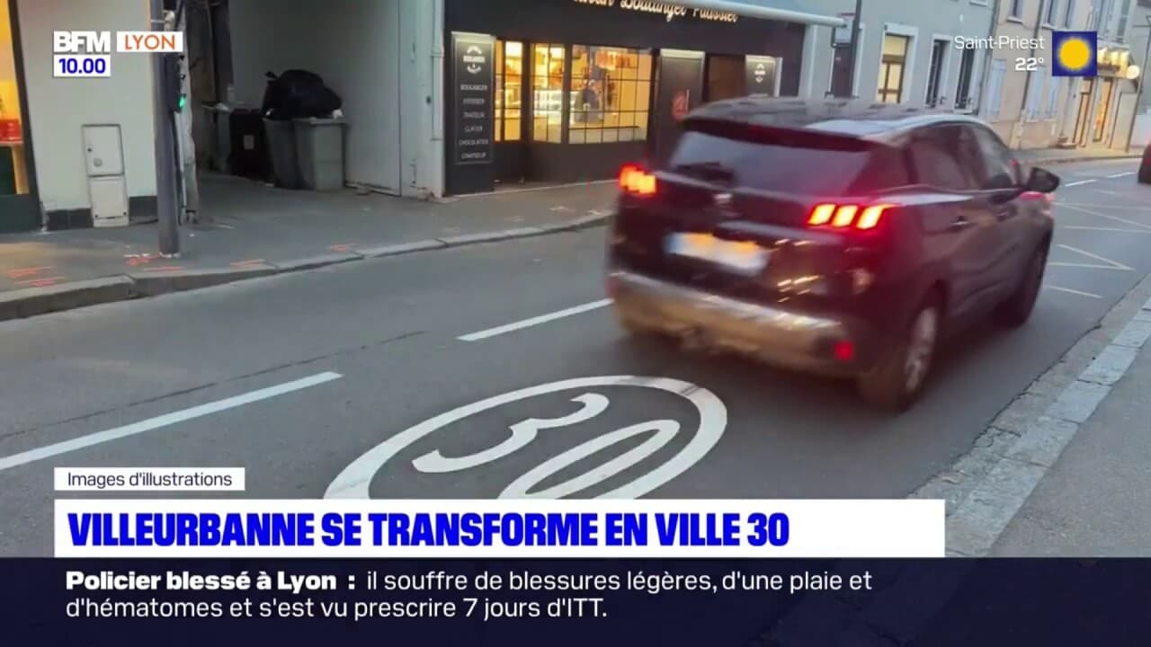 Villeurbanne: la quasi-totalité de la commune bascule en zone 30 km/h