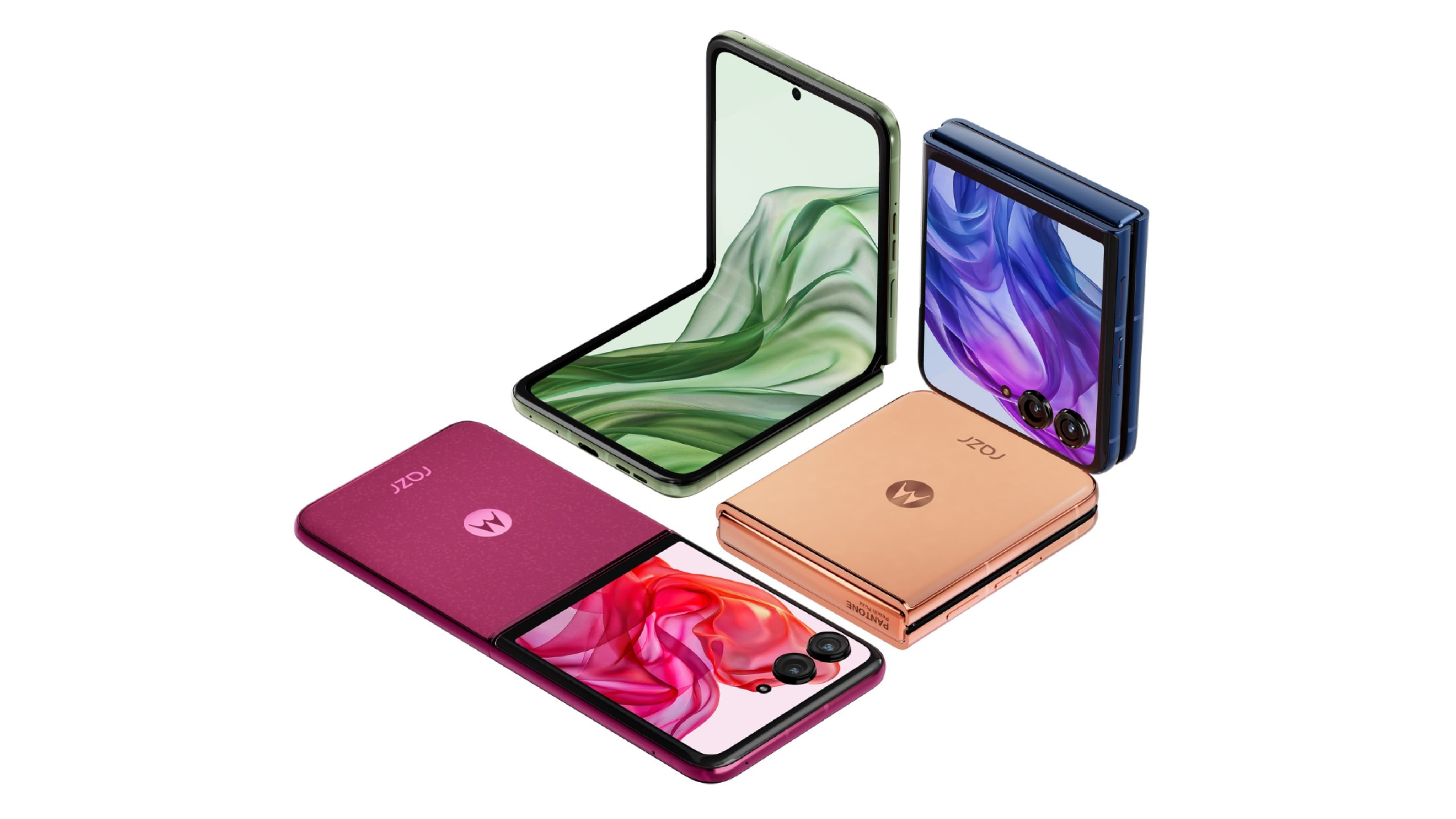 Clapet et caméscope: Motorola dévoile des smartphones pliables pour les ...