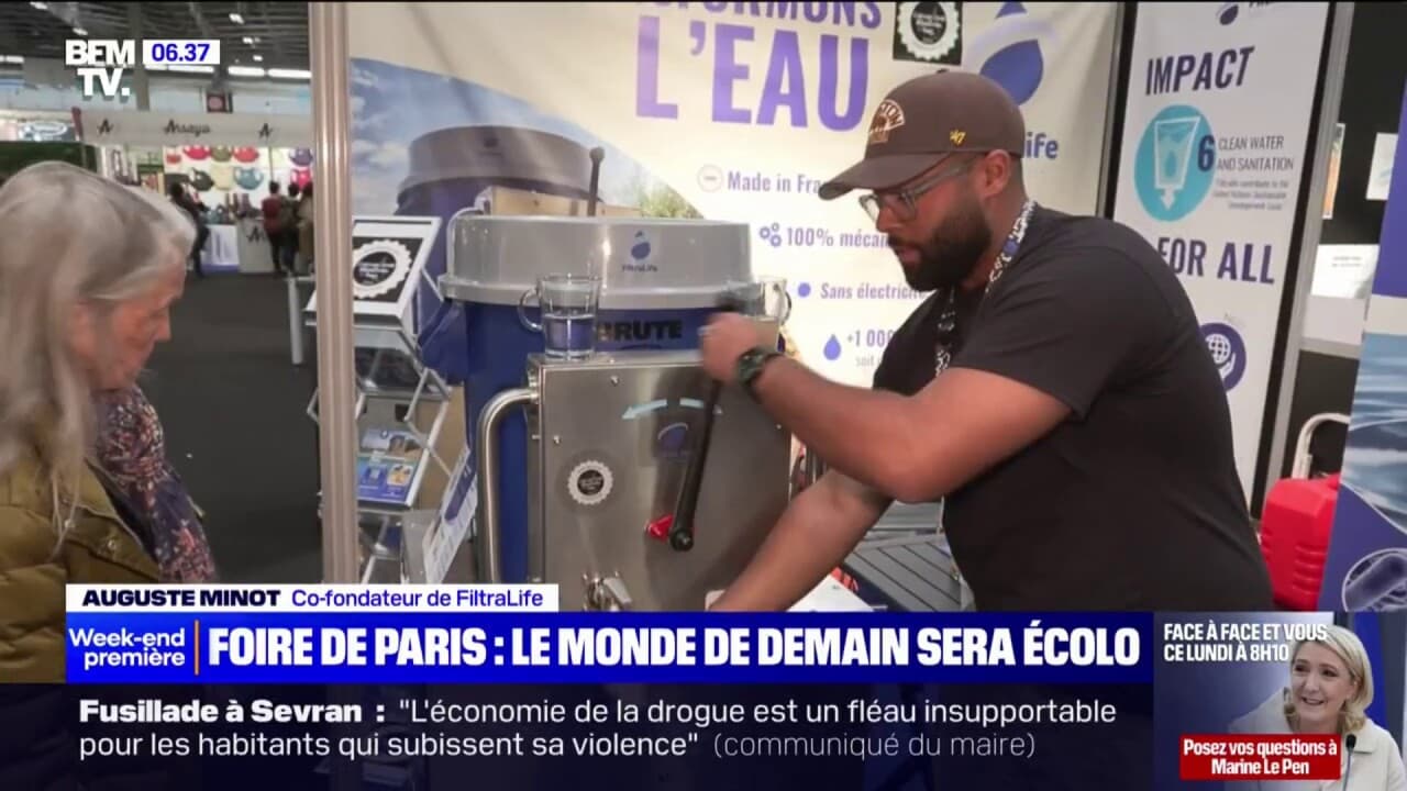 Foire de Paris: les inventions écologiques à l'honneur cette année
