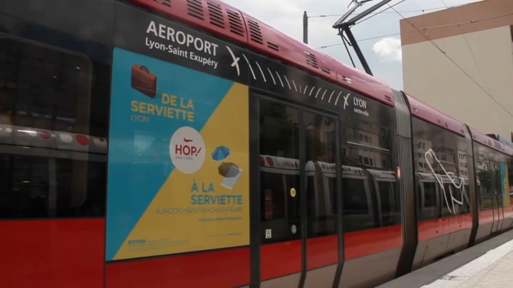La fréquentation du Rhônexpress a augmenté en 2019