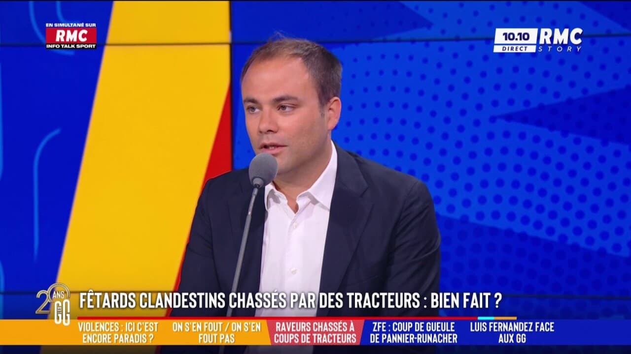 Agriculteurs/Rave Party : "Je suis en soutien avec les agriculteurs ...