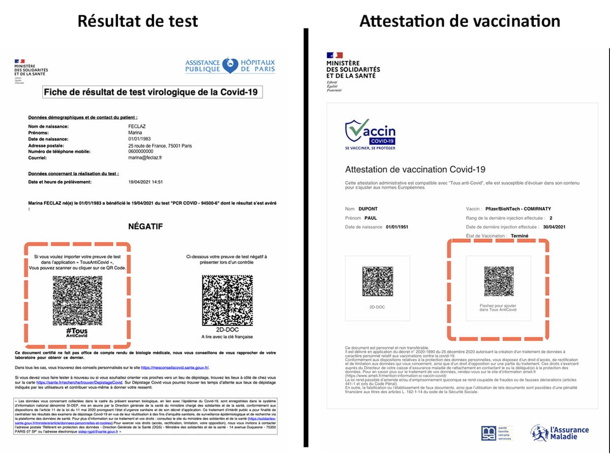 Pass sanitaire, carnet de rappel numérique: comment s’y retrouver dans ... Pass sanitaire, carnet de rappel numérique: comment s’y retrouver dans ...
