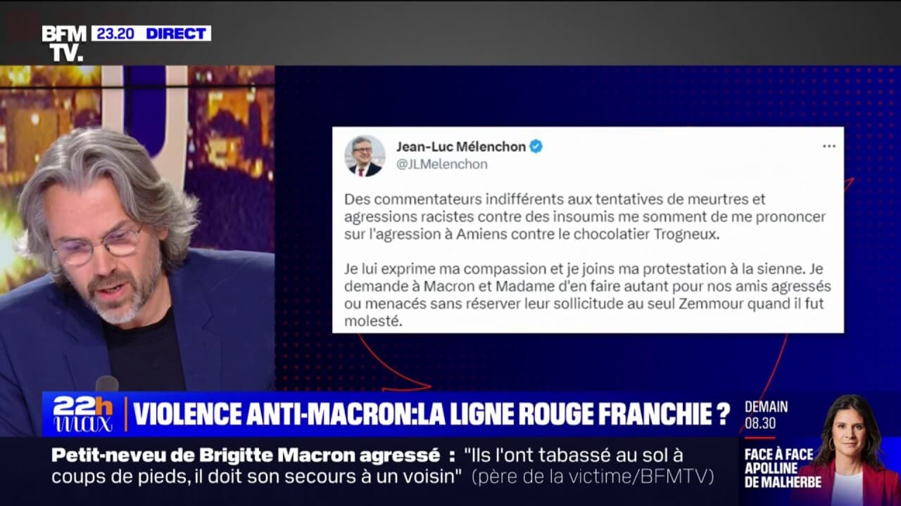 Aymeric Caron (LFI) réagit au tweet de Jean-Luc Mélenchon sur l ... Aymeric Caron (LFI) réagit au tweet de Jean-Luc Mélenchon sur l ...
