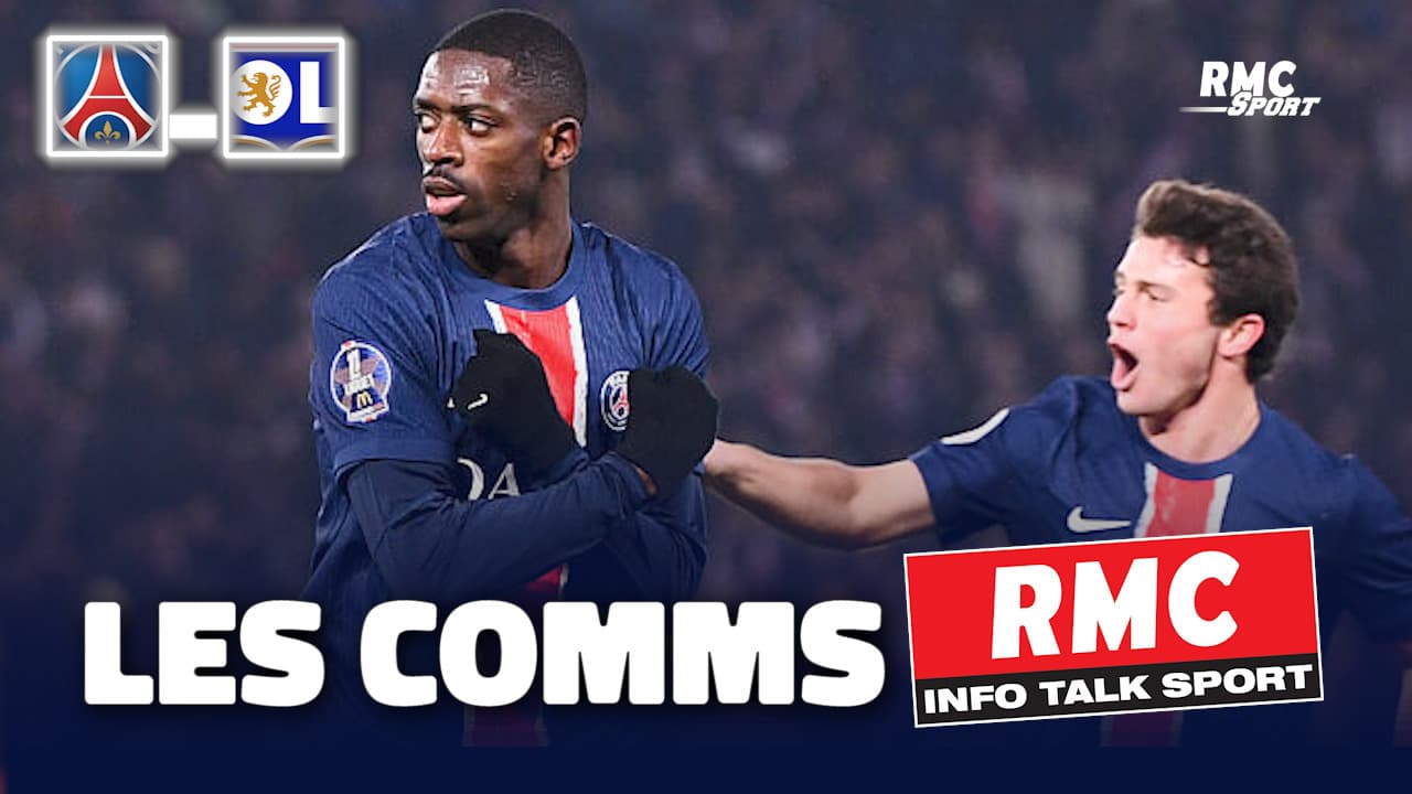 PSG 3-1 OL : Les comms RMC du succès parisien