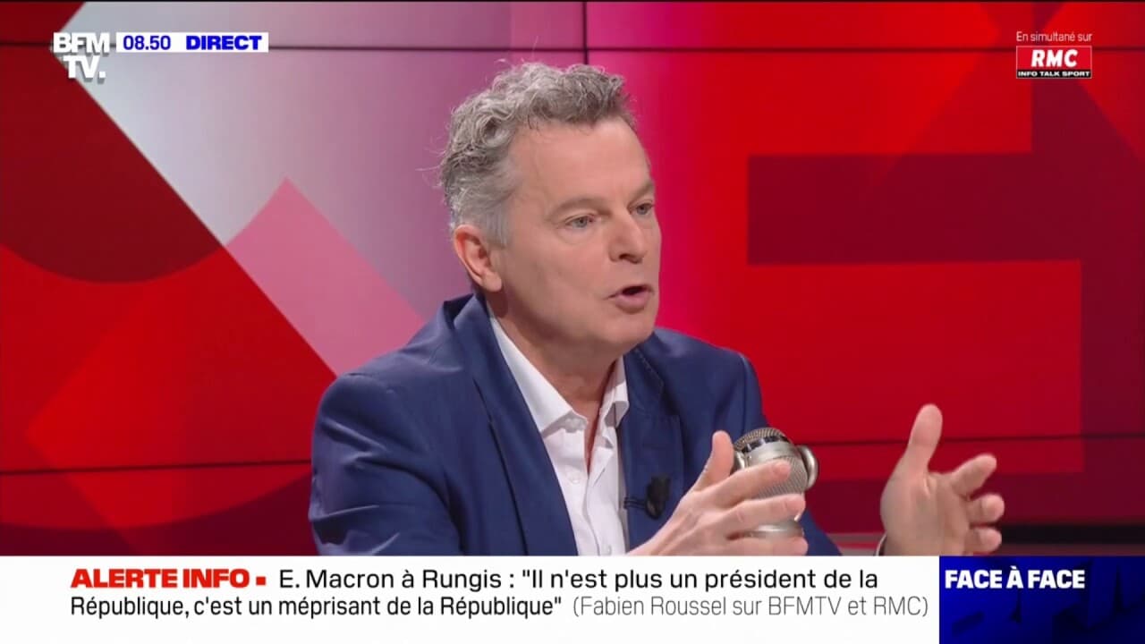 Roussel : "L'appel au blocage du pays le 7 mars est historique."