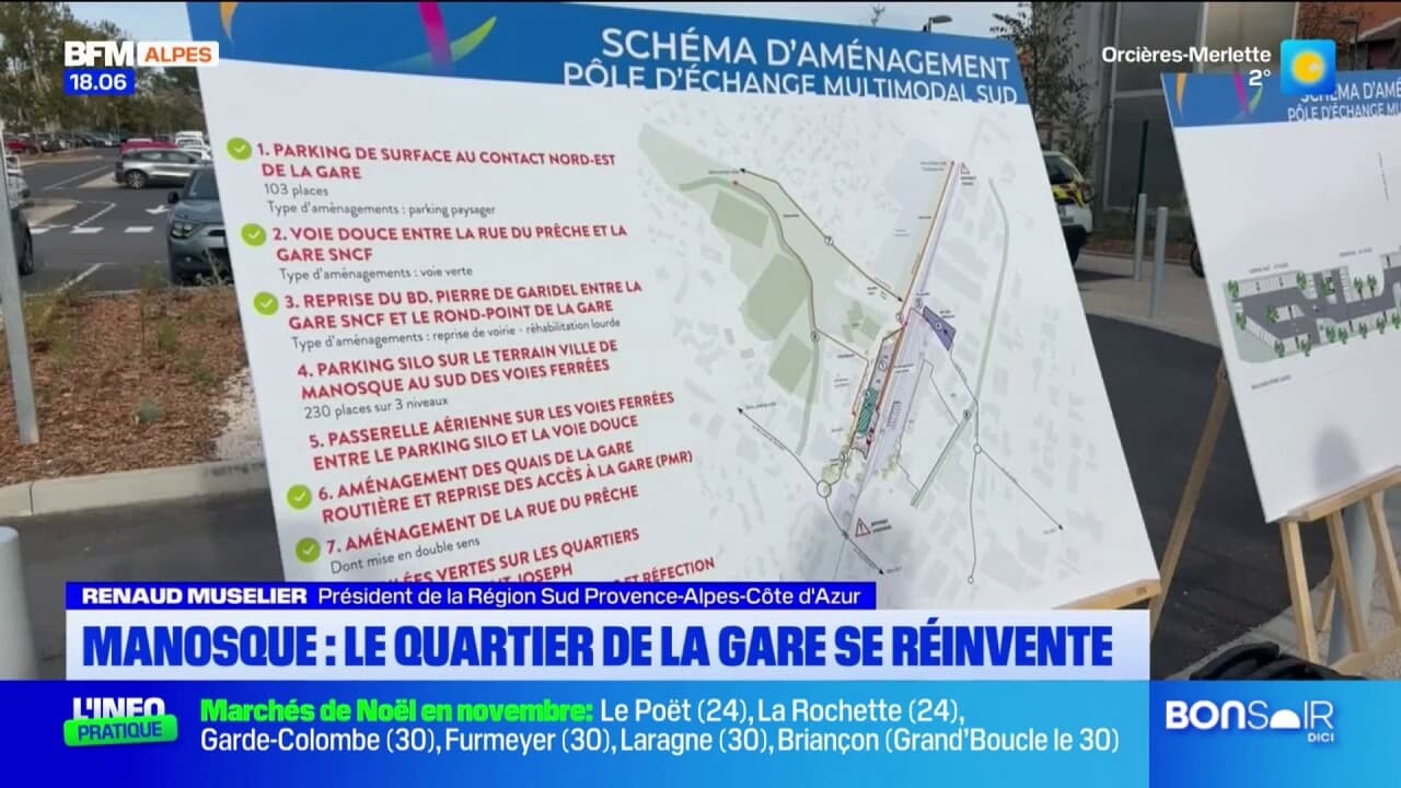 À Manosque, le quartier de la gare se réinvente