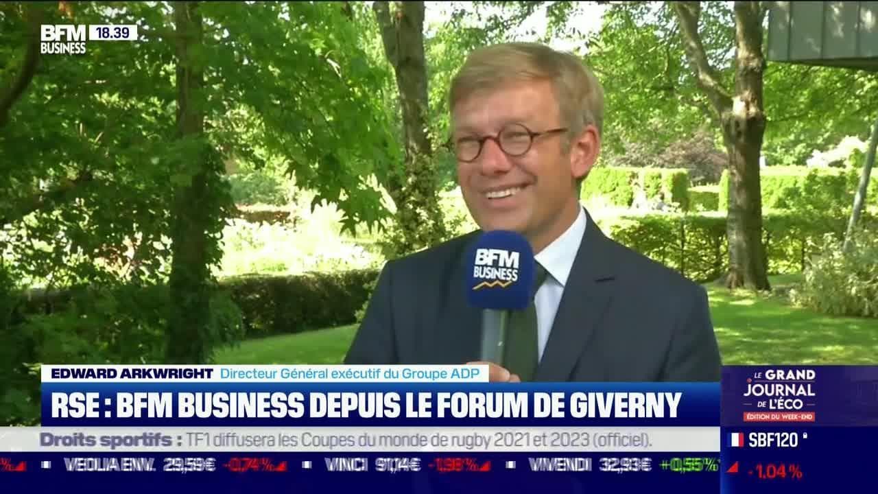 Edward Arkwright (ADP) : "Le Forum de Giverny est un bel endroit pour ...