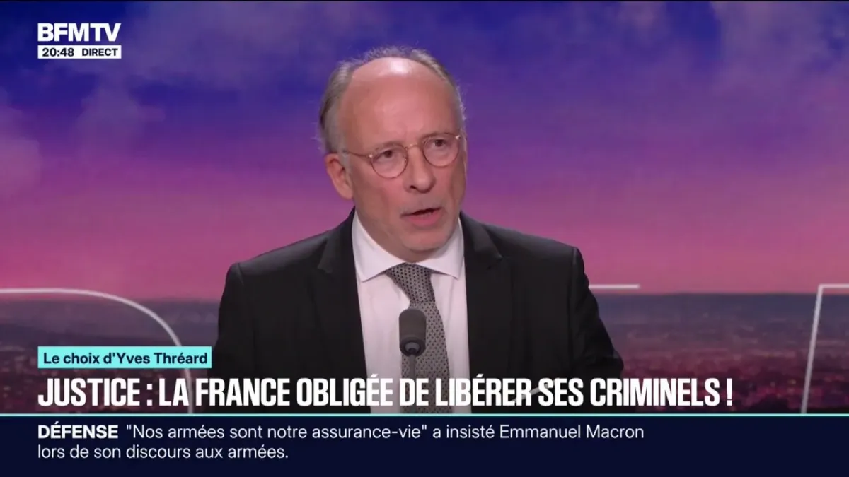 LE CHOIX D'YVES THRÉARD - En 2026, des détenus devront être libérés ...