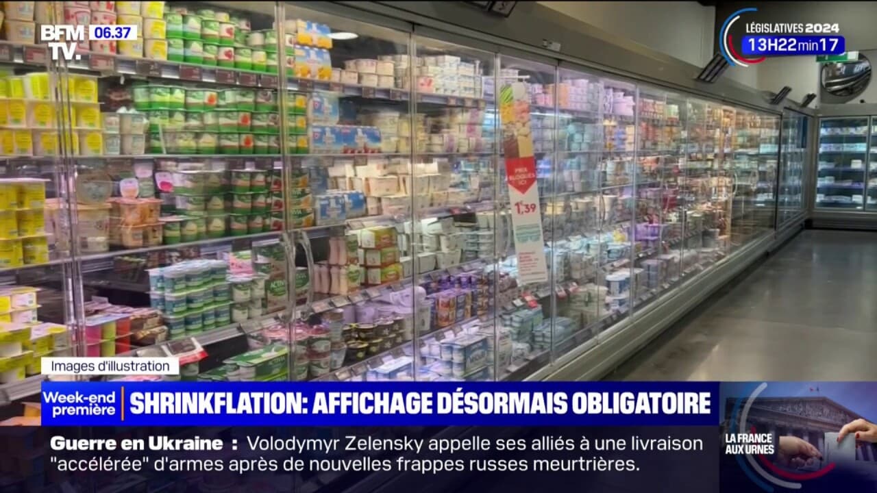 L'affichage des produits dont le prix a augmenté et la quantité a ...