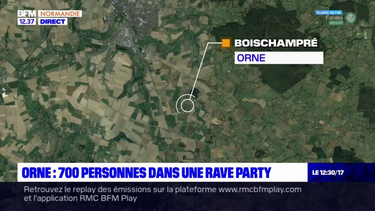 Orne: 700 personnes ont participé à une rave party ce week-end