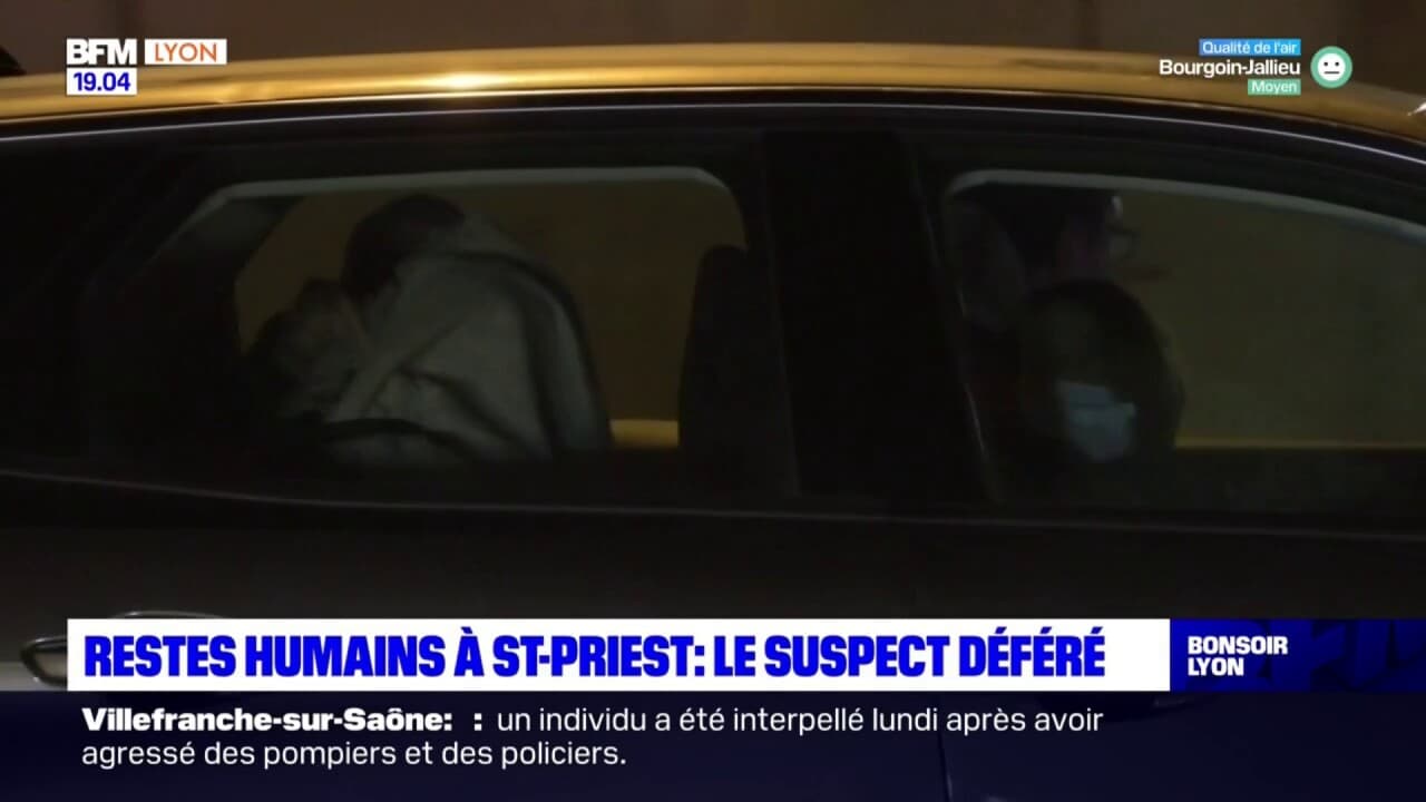 Restes humains à Saint-Priest : le suspect déféré