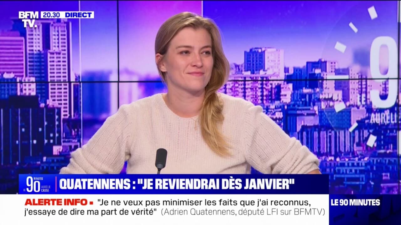 Raphaëlle Rémy-Leleu: "Je continue de demander la démission d'Adrien ...