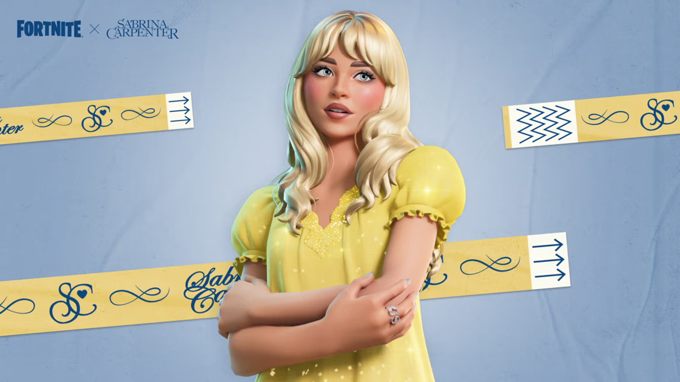 Sabrina Carpenter s'invite dans le jeu Fortnite