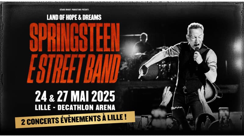 Tentez de remporter vos places pour le concert évènement de Bruce ...