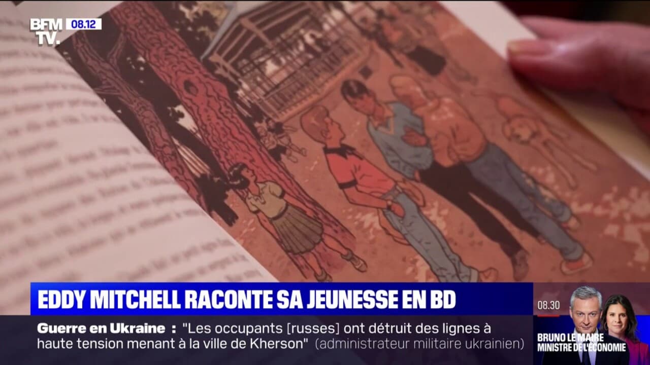 Eddy Mitchell raconte sa jeunesse en BD dans "Des Lilas à Belleville ...