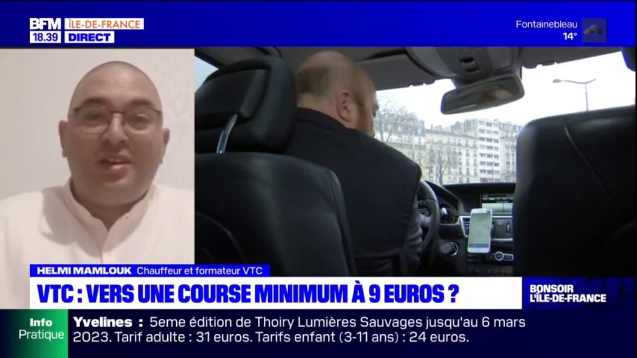 VTC: vers une course minimum à 9 euros?