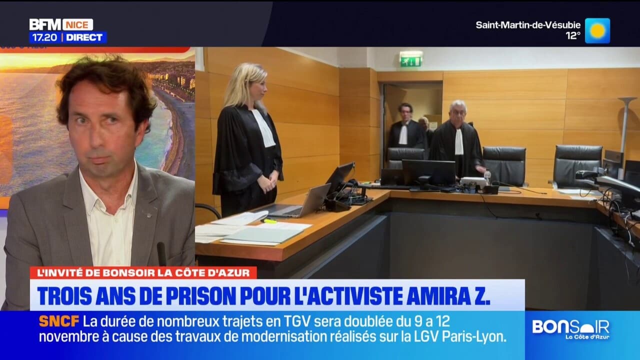 L'activiste Amira Z. condamnée à trois ans de prison: l'avocat du CRIF ...